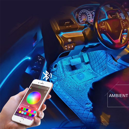 ATMOSPHERE AMBIENT LIGHTING STRIPE - MOBILE APP CONTROLLER(Biker's Cho